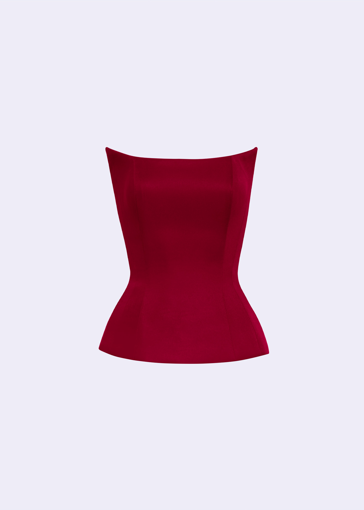 Maroon Corset Bodice - POEM
